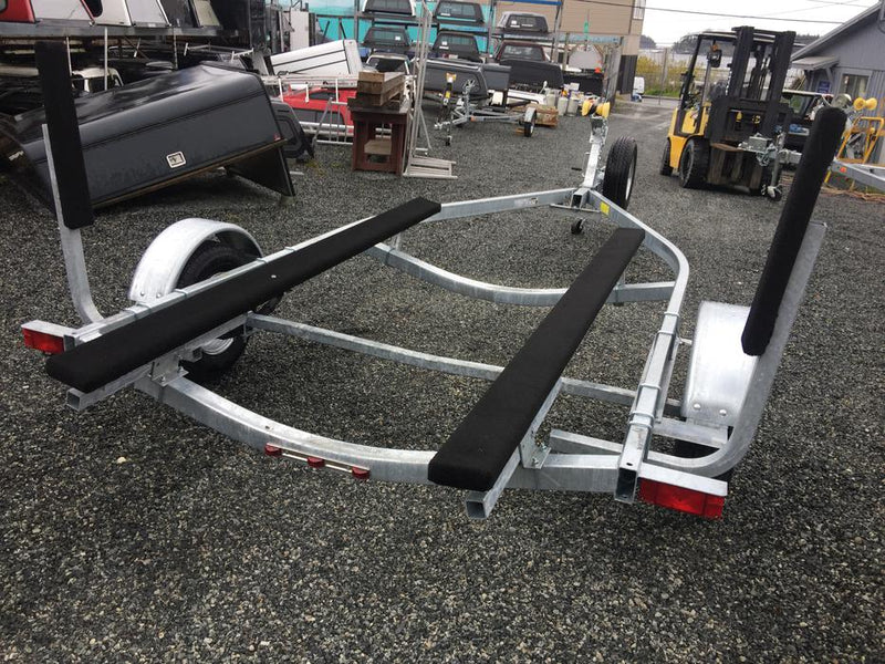 Option of Galvanized Road Runner Boat Trailer - for BC Canada Local Pi ...