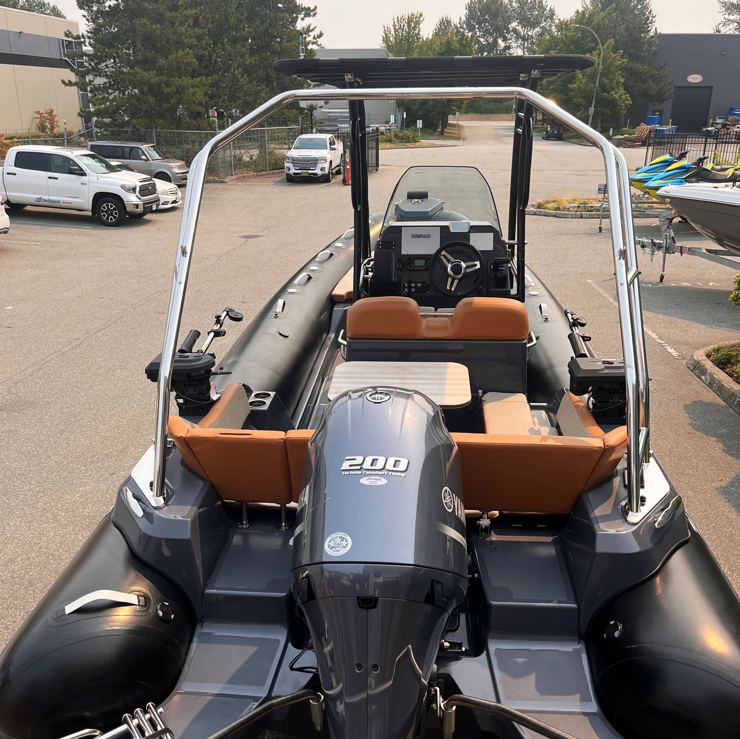 Dolphin Pro2 T Top Anodized Frame Black Canopy plus Quick Release Knob ...