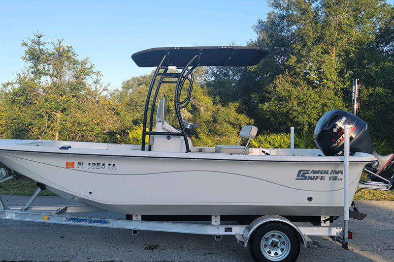 Dolphin Pro2 T Top Black Coated Frame Black Canopy plus Quick Release ...