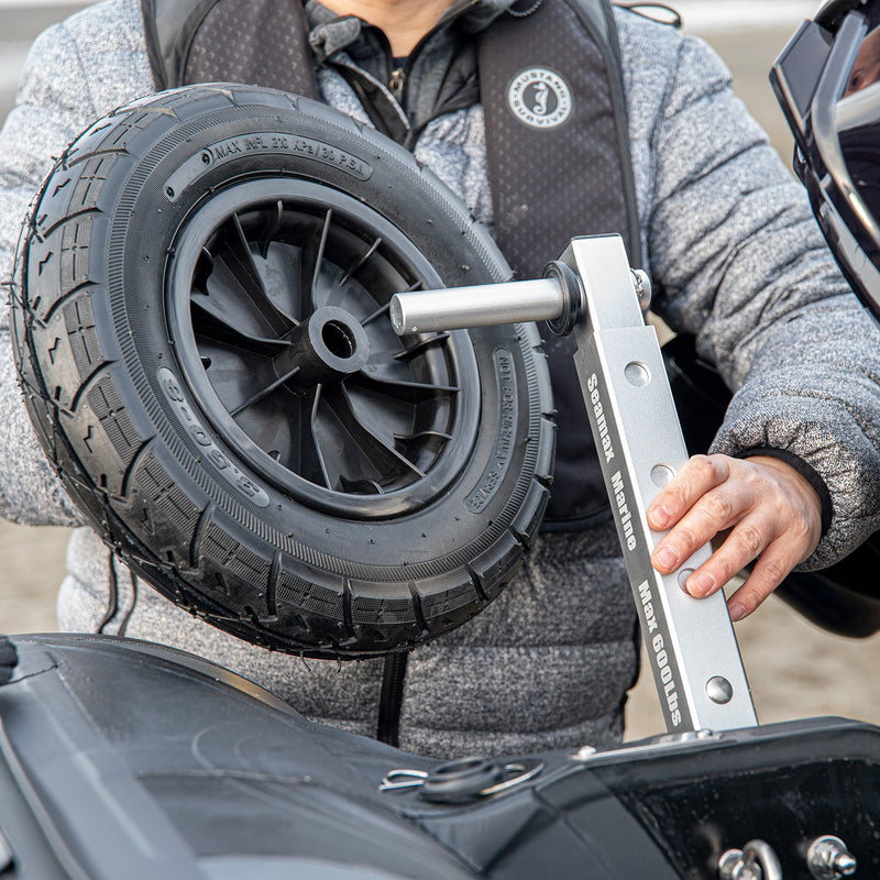 Deluxe Boat Launching Dolly, 4 Positions and 4 Stages Removable and Ad ...