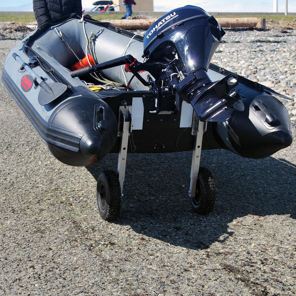Deluxe Boat Launching Dolly, 4 Positions and 4 Stages Removable and Ad ...