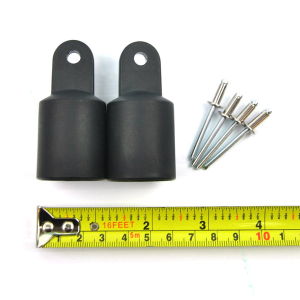 Bimini: Eye End Outer Cap for 1" Pole, Marine Grade Nylon - Seamax Marine