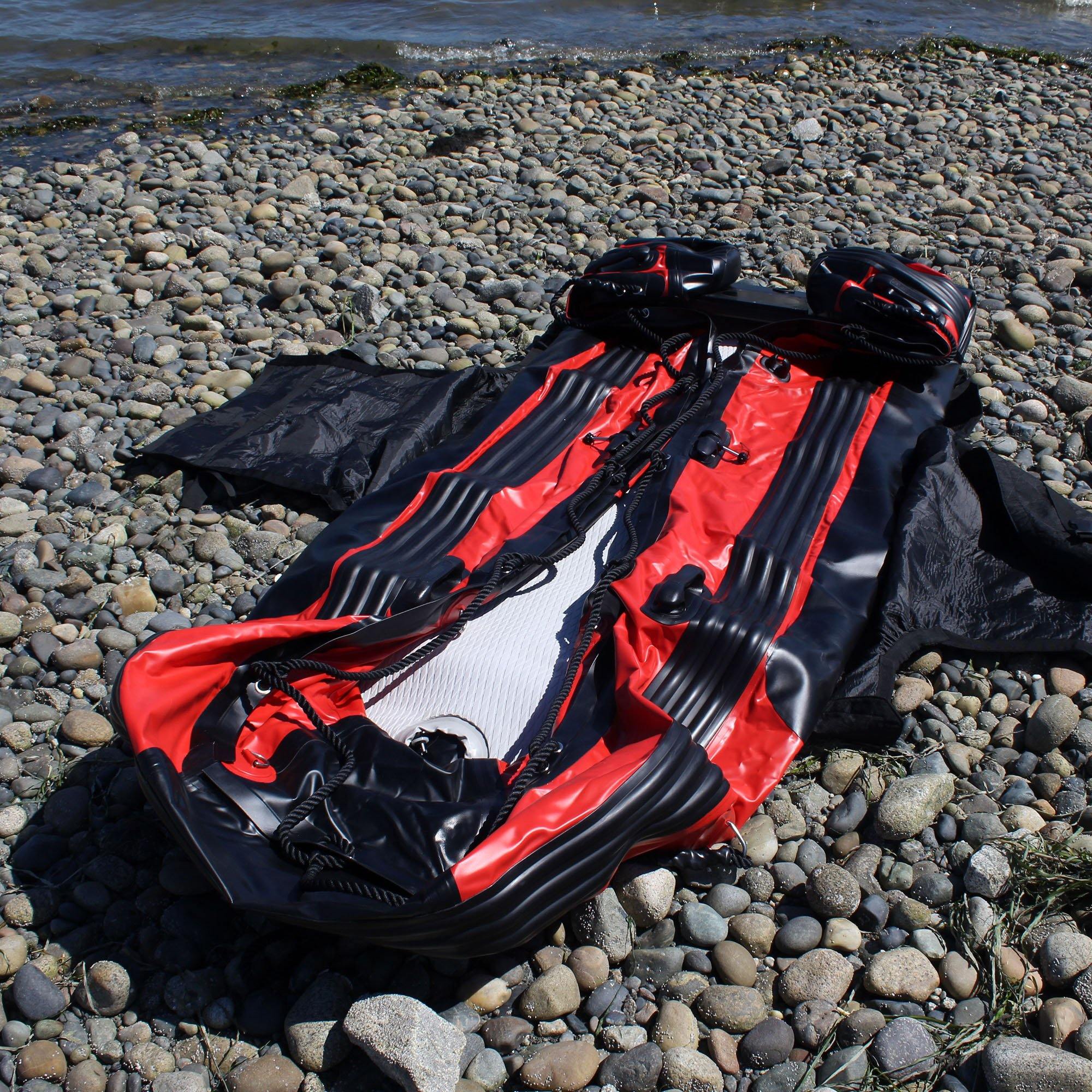 Seamax Universal Foldable Inflatable Boat Hull Storage and Carrying Bag ...
