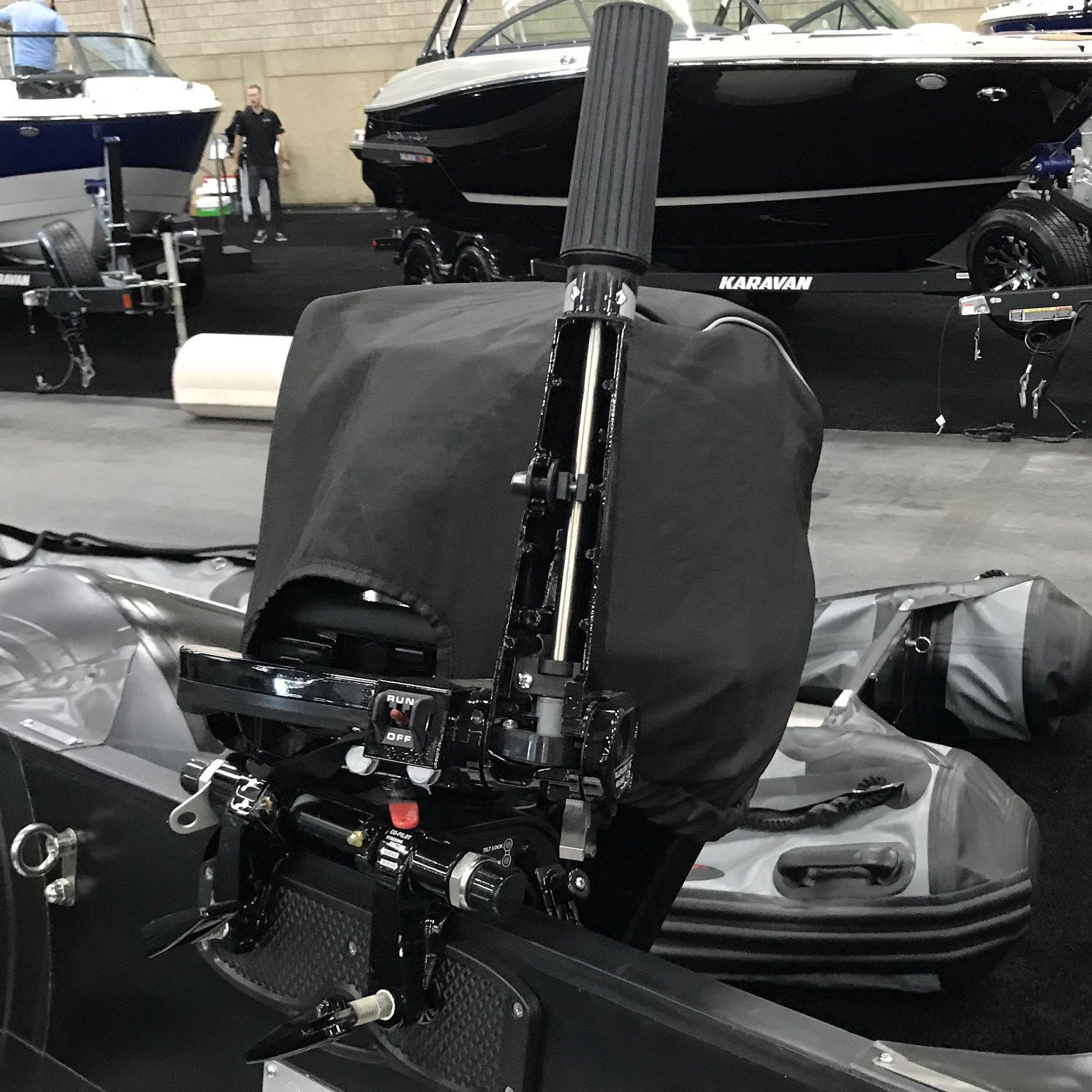 Seamax Sunlitec Outboard Motor Cowling Cover with Reflective Line ...