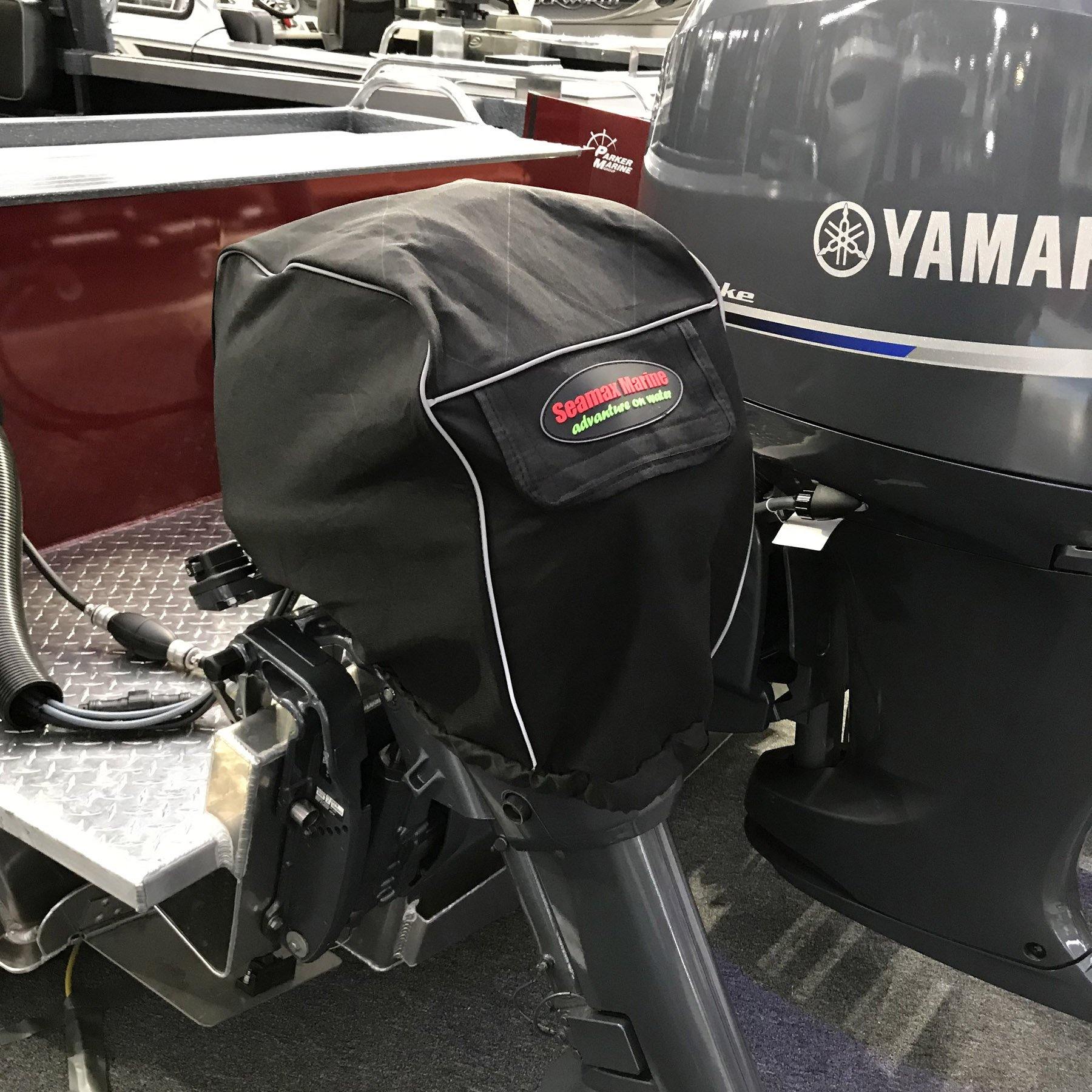 Seamax Sunlitec Outboard Motor Cowling Cover with Reflective Line ...