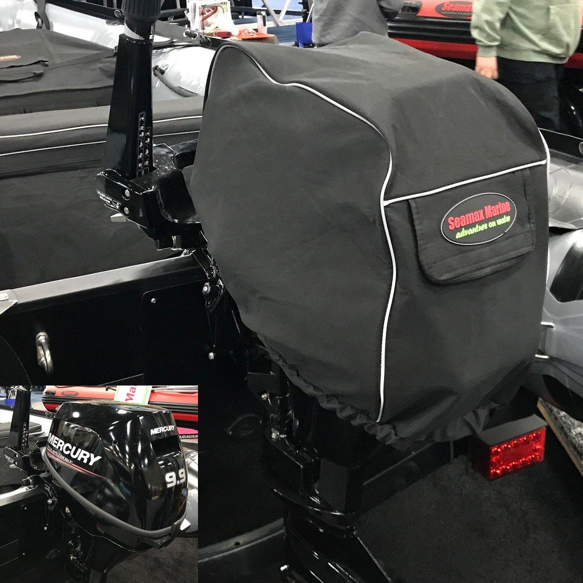 Seamax Sunlitec Outboard Motor Cowling Cover with Reflective Line ...