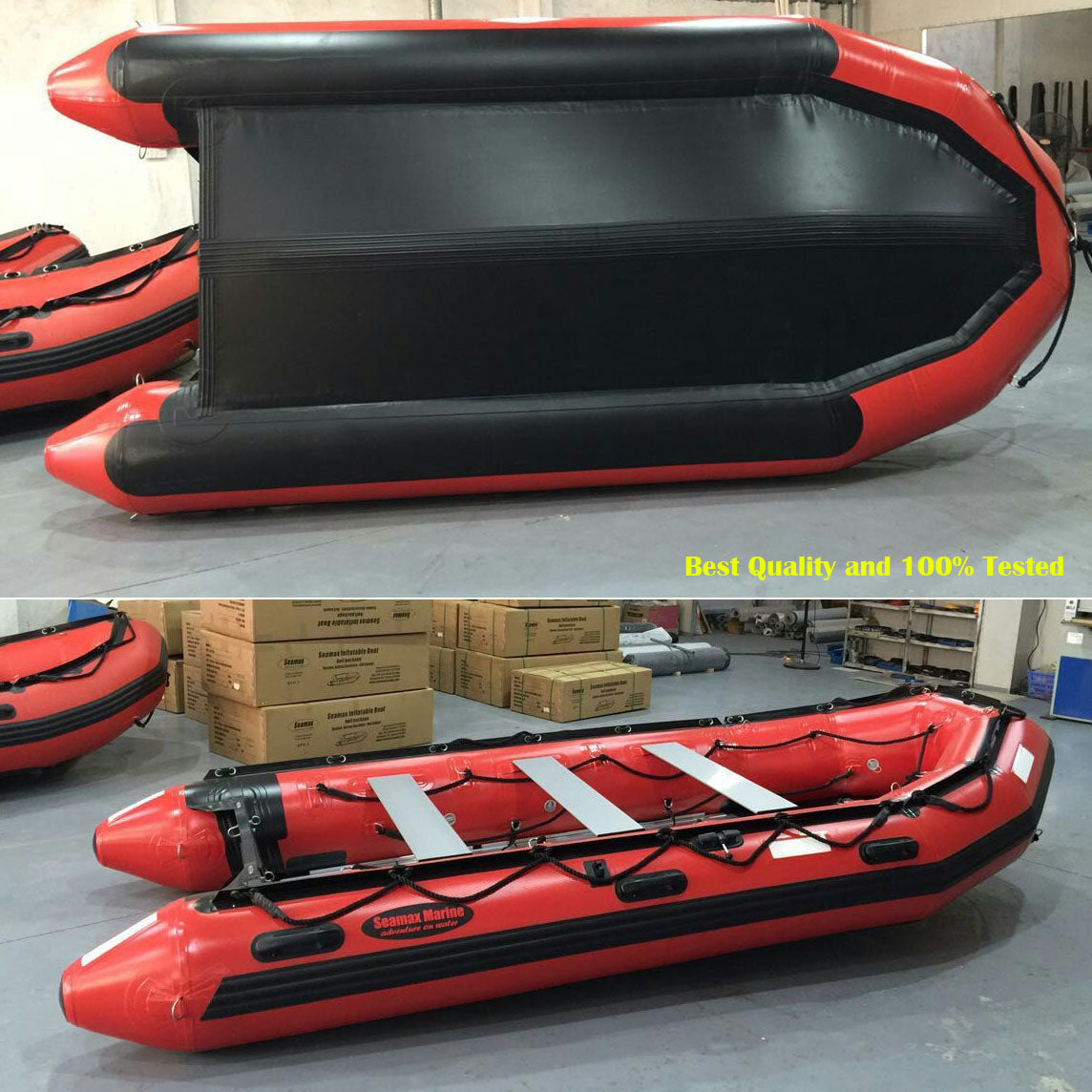 Seamax Ocean430T 14 Feet Commercial Grade Inflatable Boat - Seamax Marine