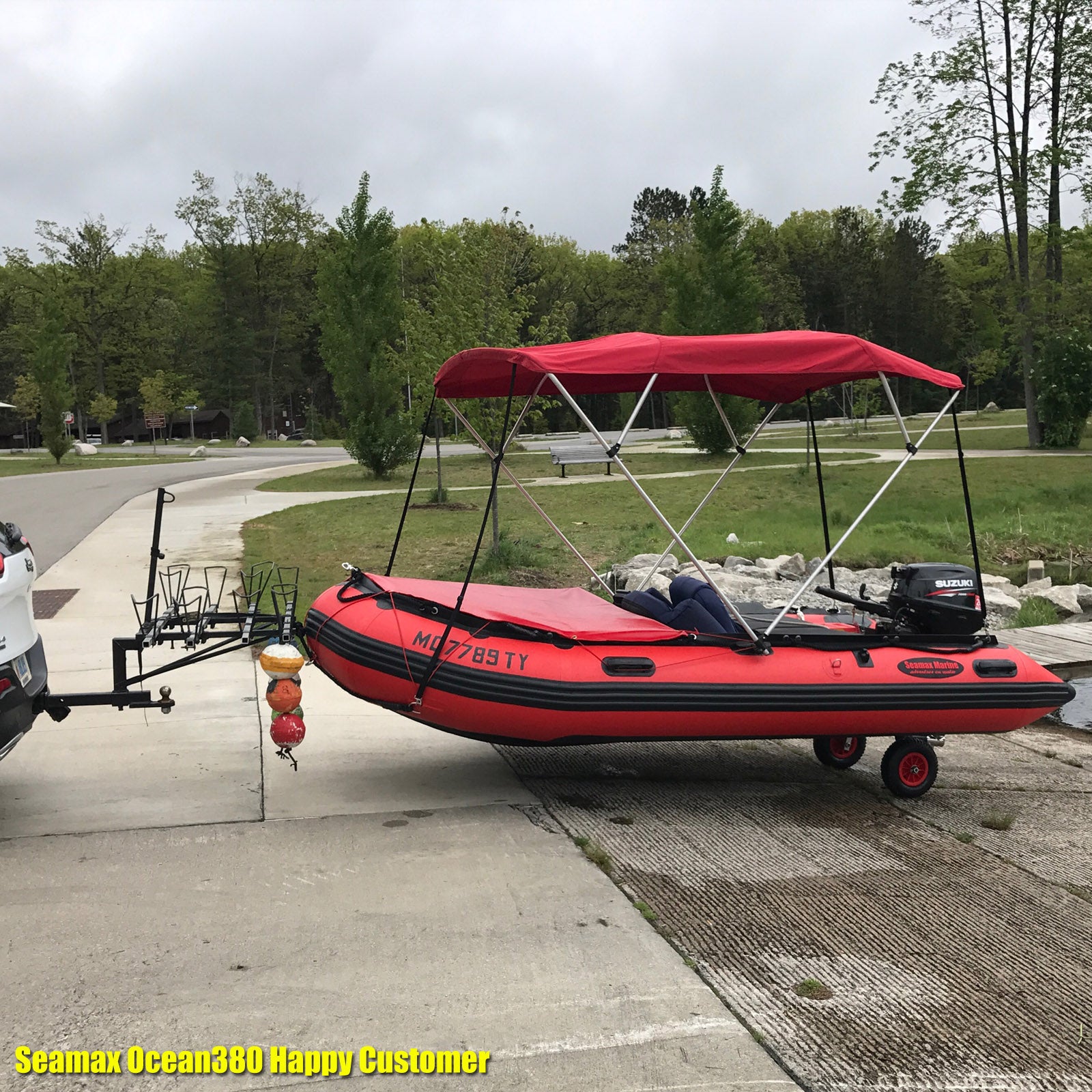 Seamax Ocean380 12.5 Feet Heavy Duty Inflatable Boat - Seamax Marine