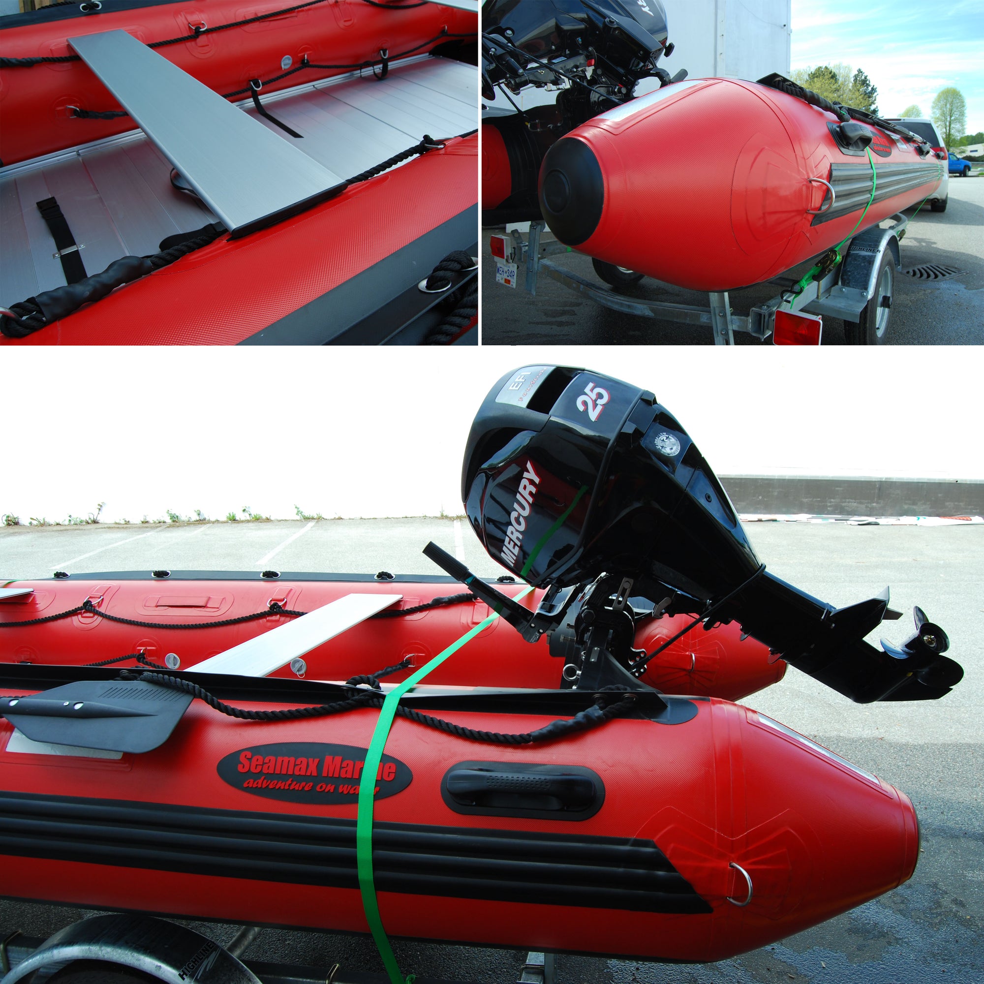 Seamax Ocean 470T 15.5 Feet Commercial Grade Inflatable Boat - Seamax ...