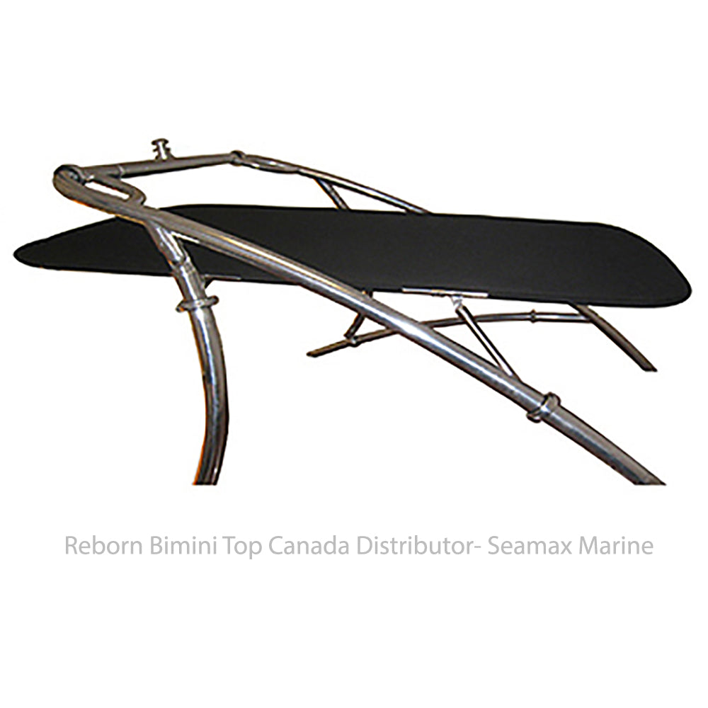 Reborn Pro Wakeboard Tower Bimini -1580V Black - Seamax Marine