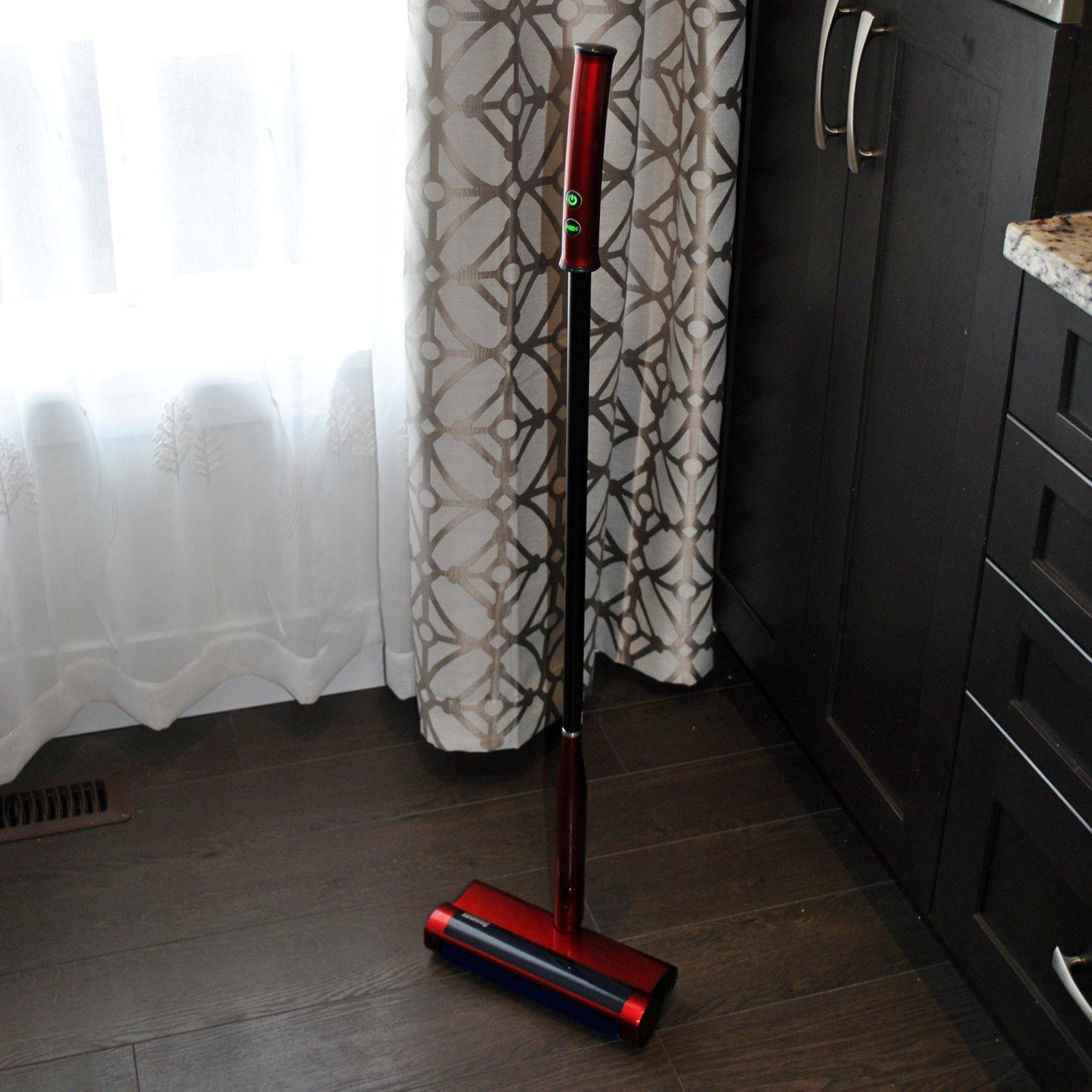 Cordless Stick and Handheld Electric Floor Mop and Sweeper with 7.4 Vo ...