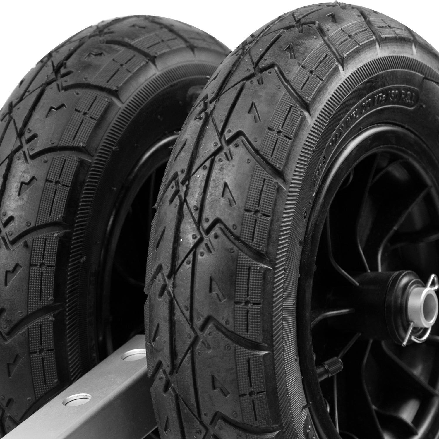 14" Dual Wheel Upgrade Kit for Seamax Deluxe Boat Launching Wheels - G ...